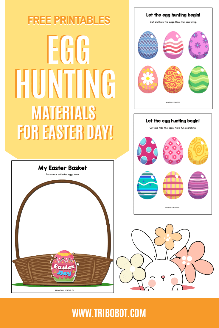 Free Easter Printable Pack - Tribobot x Mom Nessly