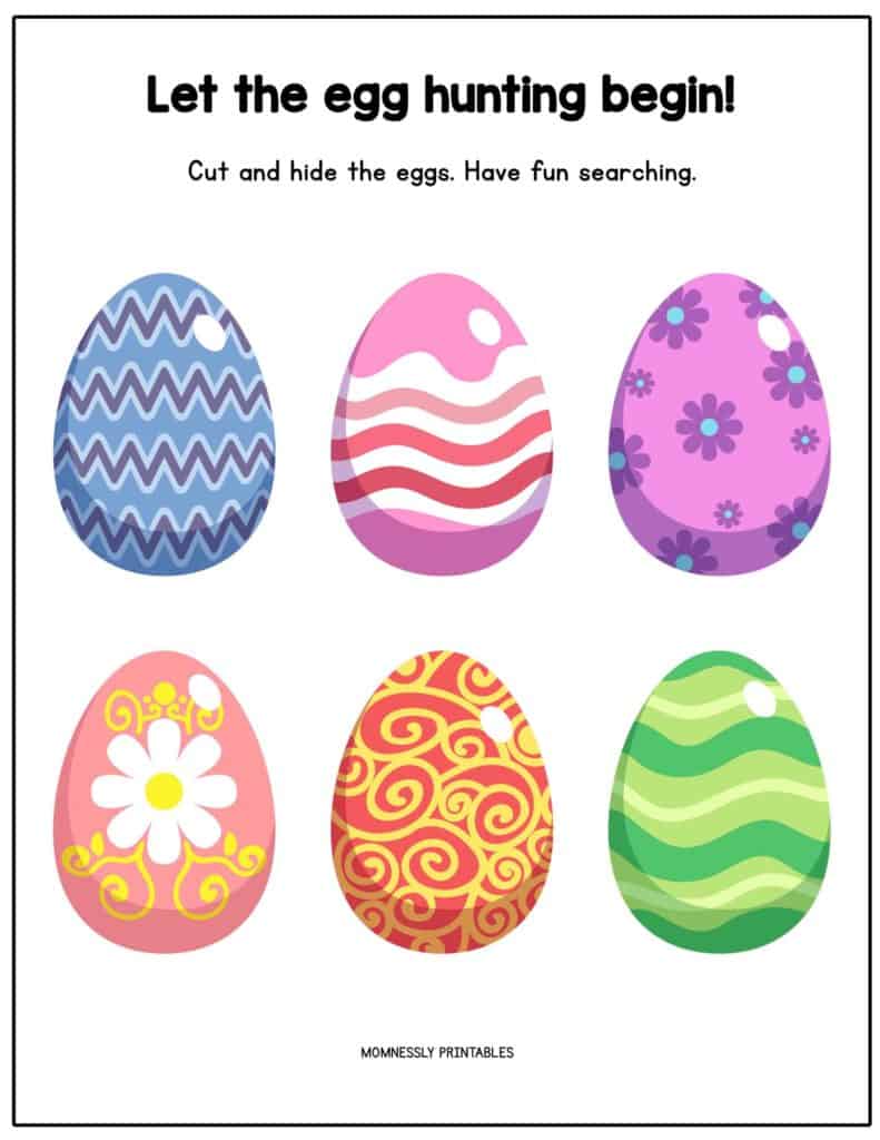 Free Easter Printable Pack - Tribobot x Mom Nessly