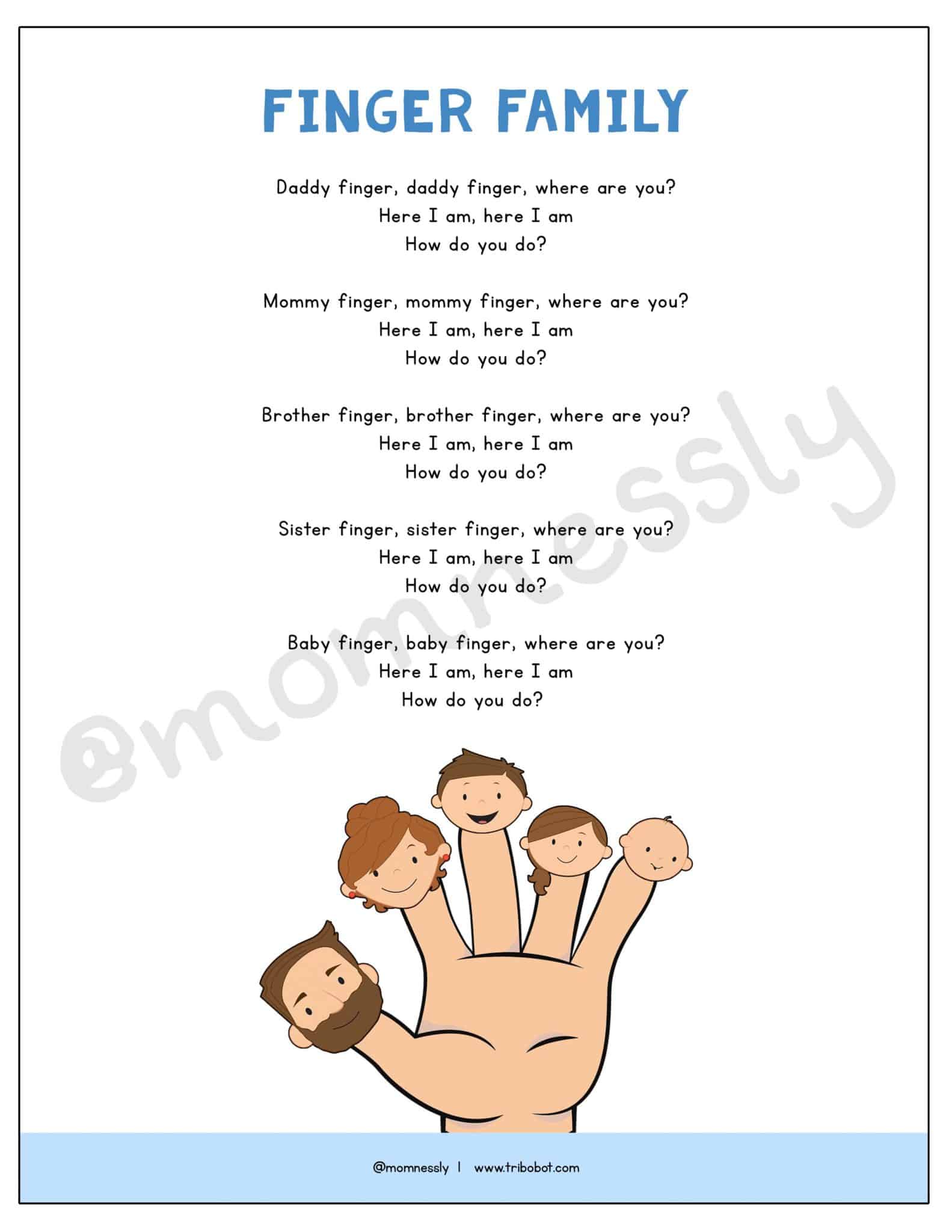 Free Printable: All about My Family Worksheets - Tribobot x Mom Nessly