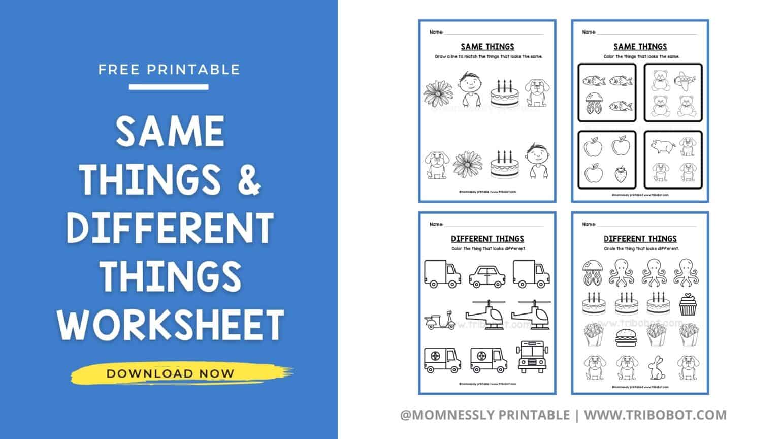 Printables - Tribobot x Mom Nessly