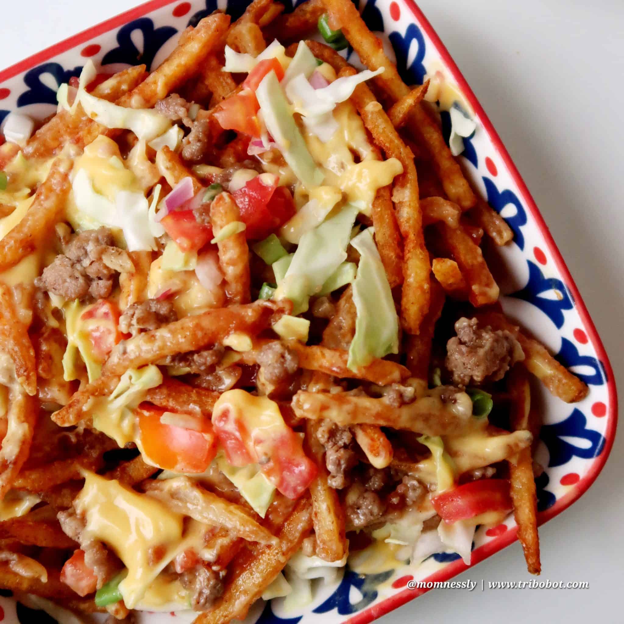 Quick and Easy Loaded Taco Fries using U.S. Frozen Potatoes - Tribobot ...