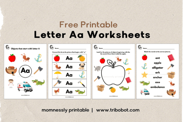 Vowels Worksheets - Tribobot x Mom Nessly